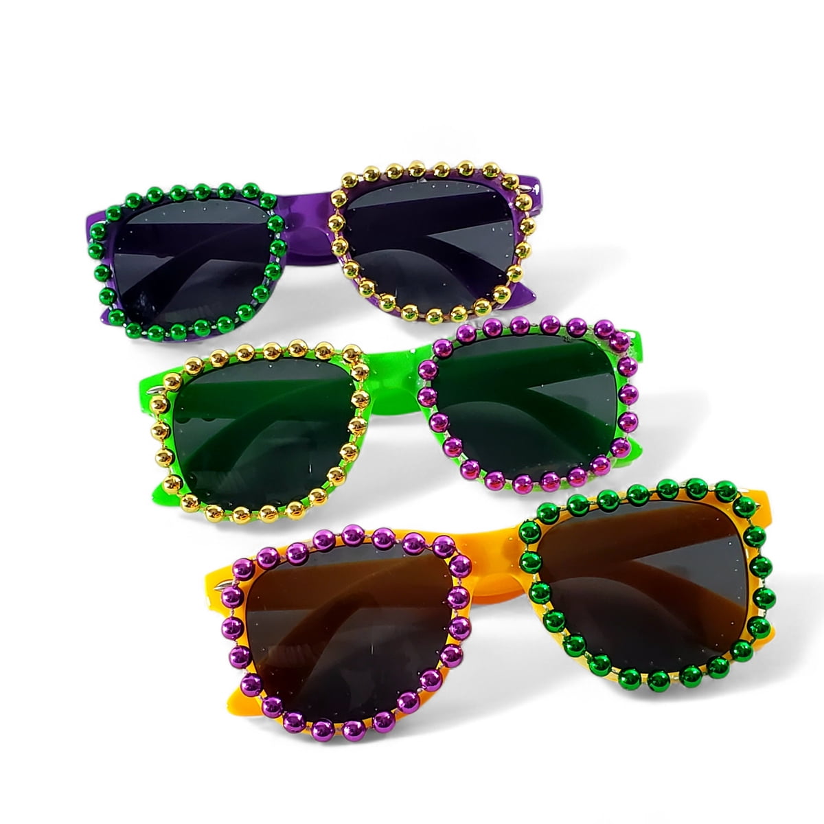 NEW!! One String Beaded Sunglasses - Seasonal Collections AllMardiGras.com