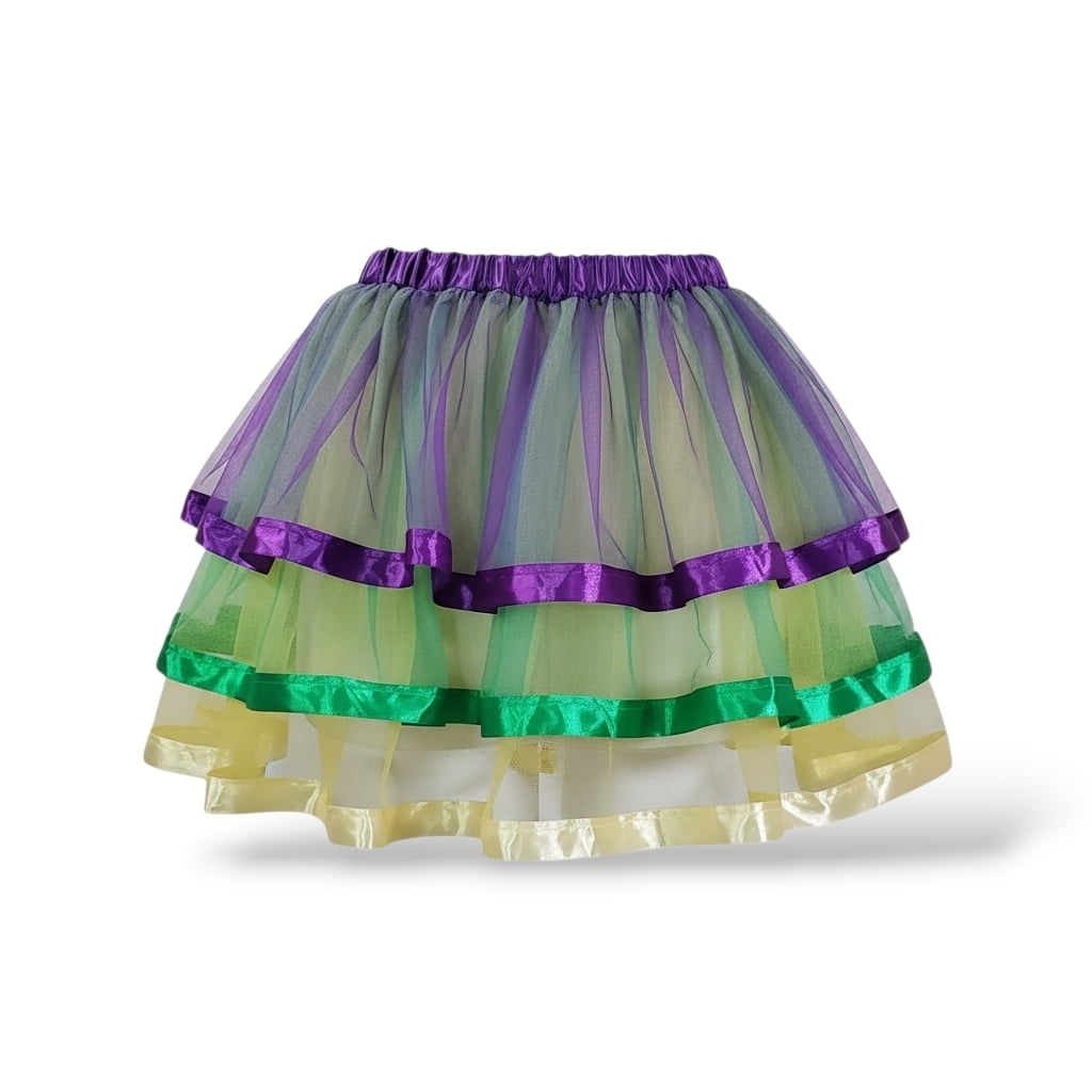 16" x 24" Triple Layer PGG Adult TuTu Skirt w Satin Ribbon - Seasonal ...